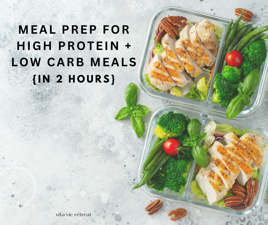 Create a Week’s Worth of High-Protein, Low-Carb Meals in Just 2 Hours ...