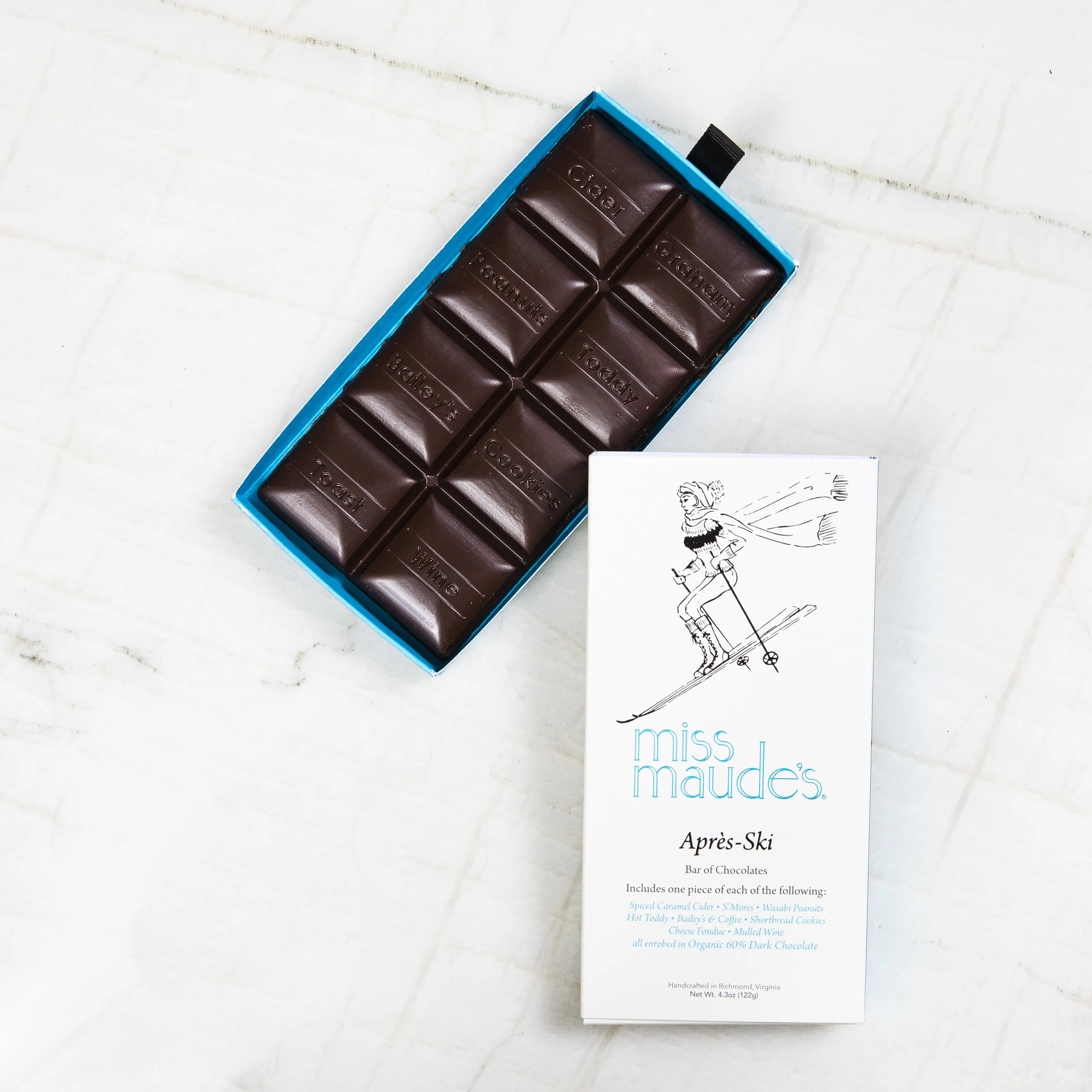 Signature Chocolate Bars — Miss Maude's Bar of Chocolates