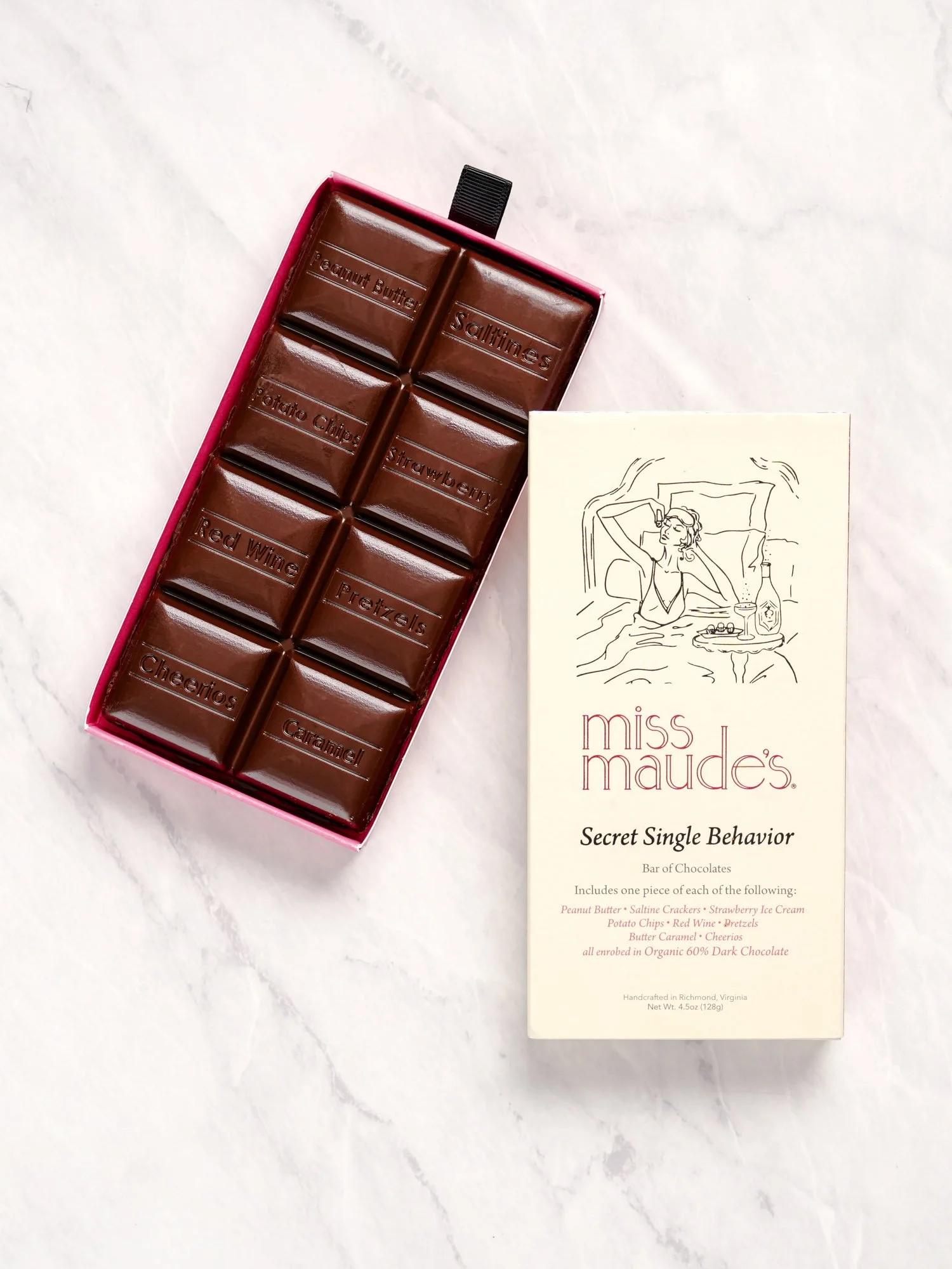 Signature Chocolate Bars — Miss Maude's Bar of Chocolates