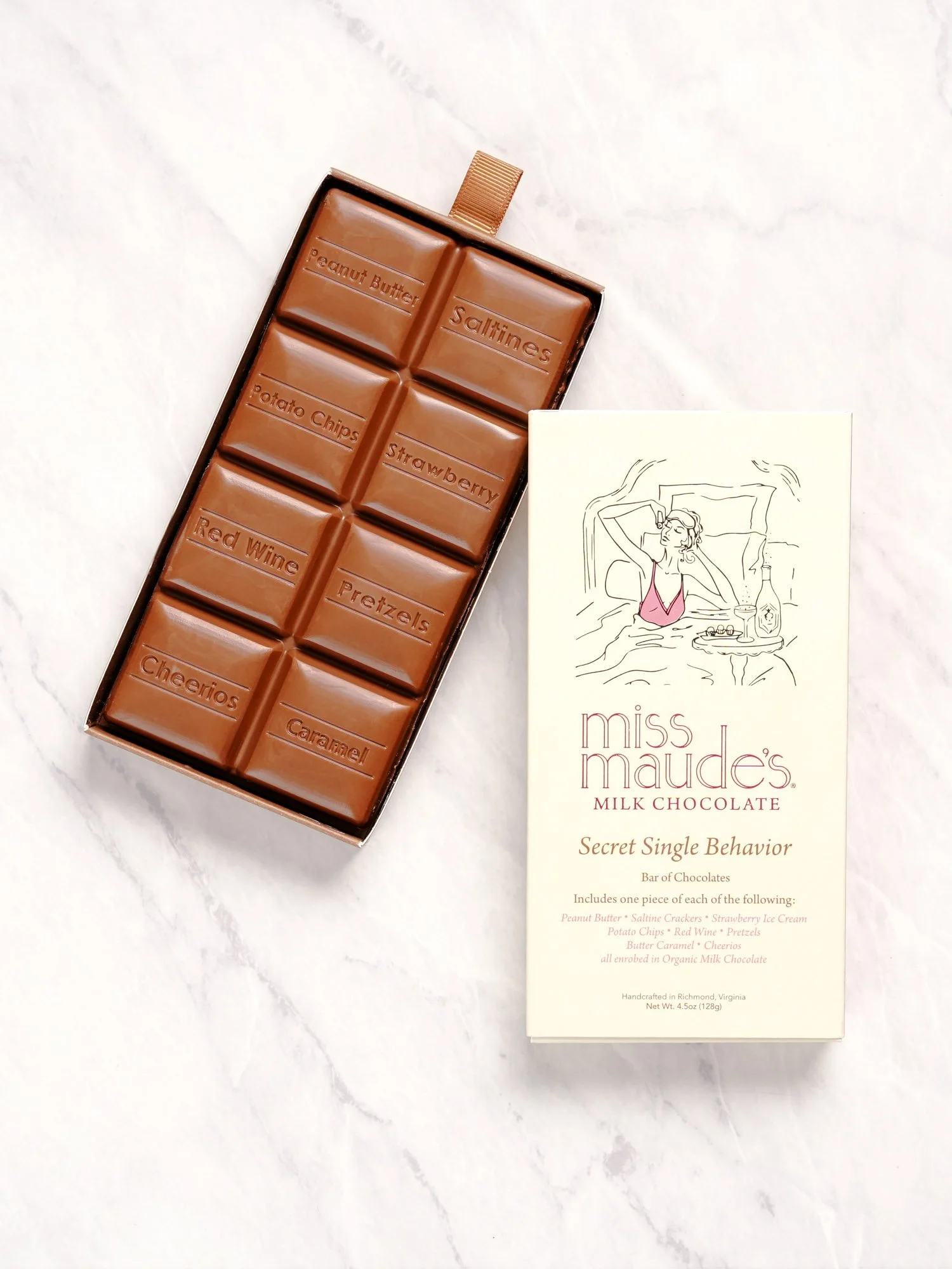 Signature Chocolate Bars — Miss Maude's Bar of Chocolates
