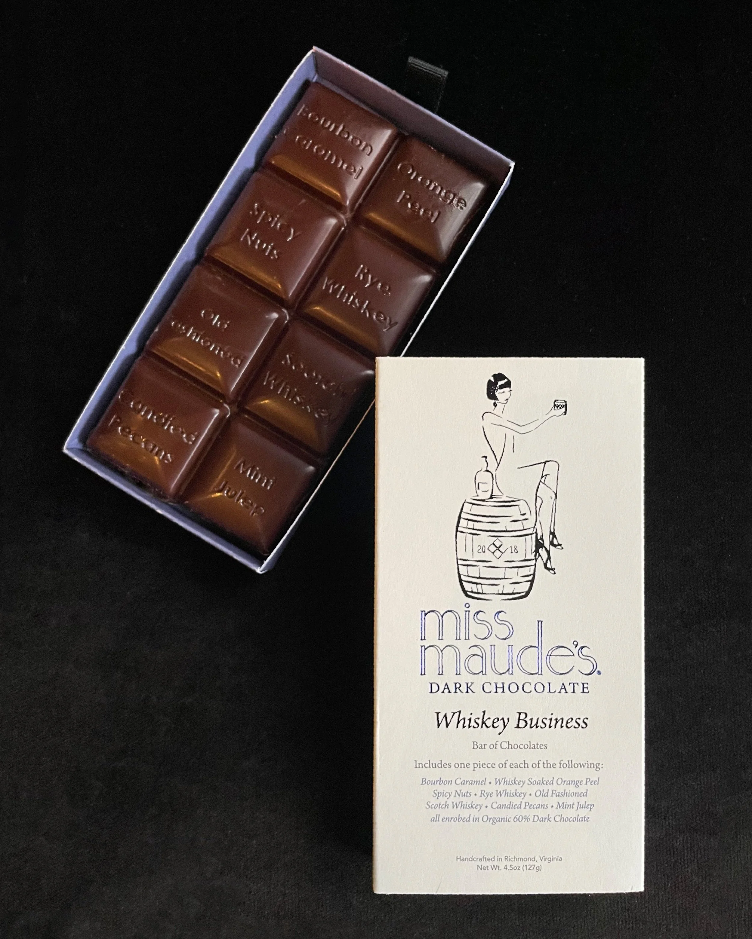 Signature Chocolate Bars — Miss Maude's Bar of Chocolates
