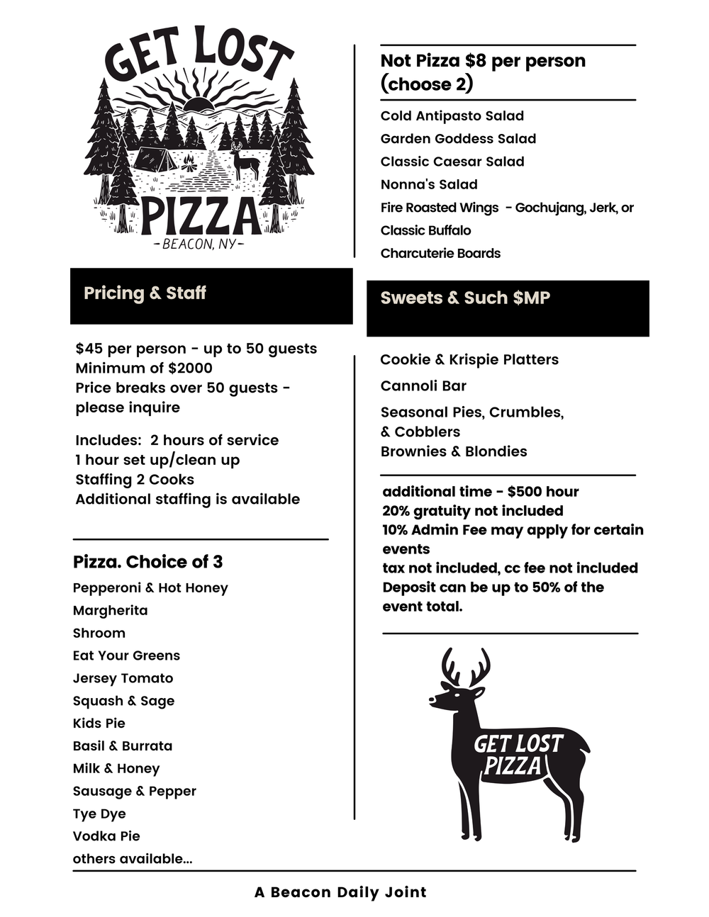 Get Lost Pizza — THE BEACON DAILY