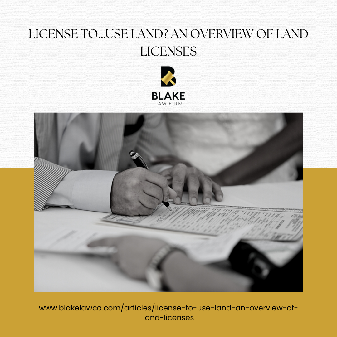 Real Estate Law Articles — Blake Law Firm