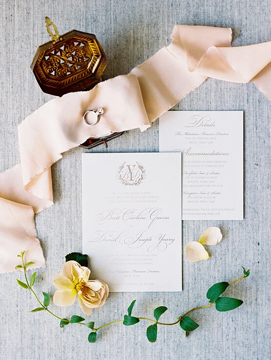Custom Wedding Invitations Gallery — Pink Champagne Designs