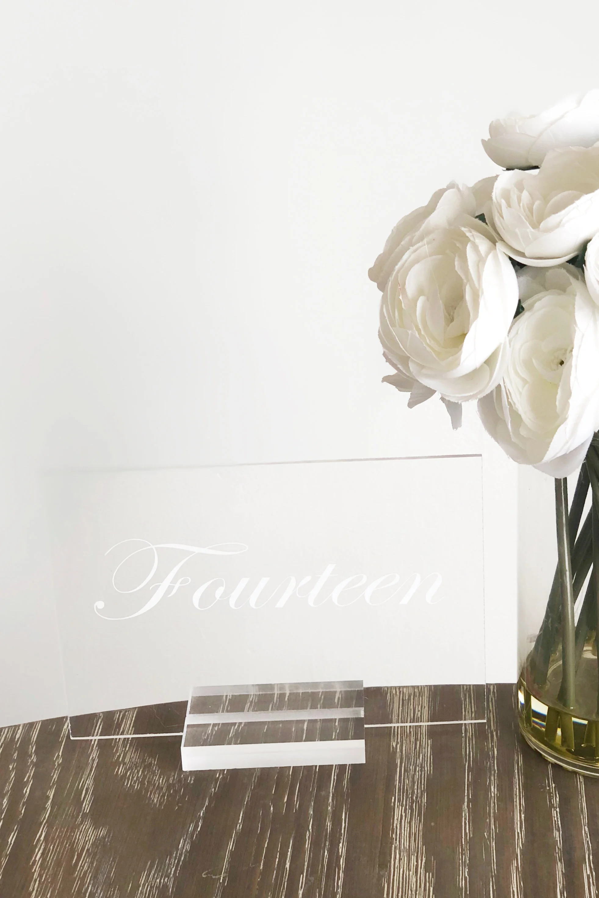 1/8" Clear Acrylic Display Stands 2x3 — Pink Champagne Designs: Wedding ...