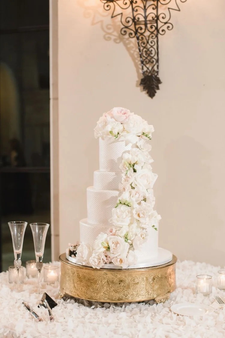 Featured :: Romantic Ivory Wedding in Brides of Austin — Pink Champagne ...