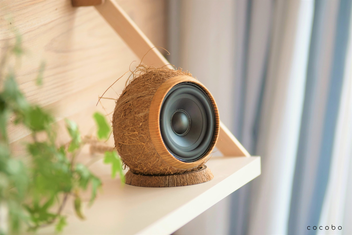 Cocobo 🌴 Purchase a natural coconut speaker