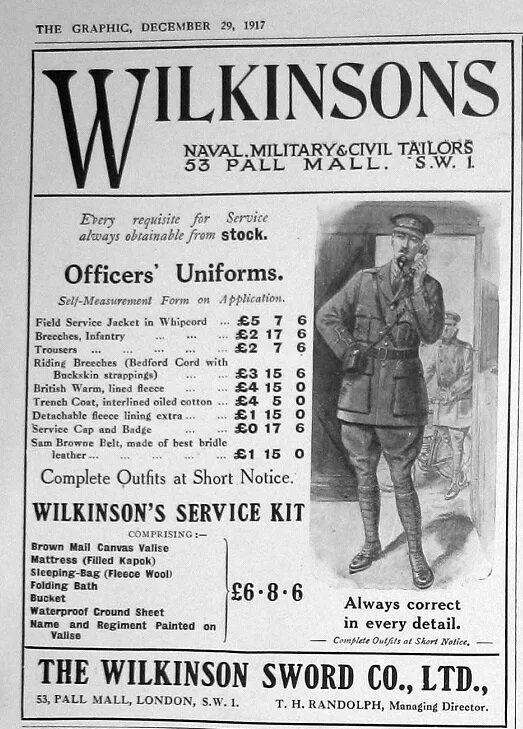 Wilkinson's Swords, Part Two by Robert Wilkinson-Latham — Forde ...