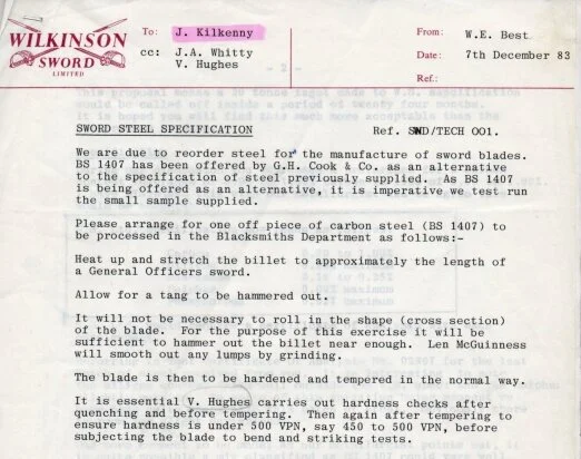 Wilkinson's Swords, Part Two by Robert Wilkinson-Latham — Forde ...