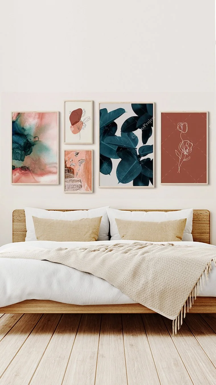 45 Fresh Decor Ideas for the Space Above The Bed — Wildheart Design
