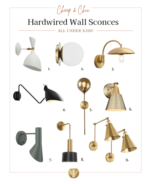 My Top Picks for Cheap Wall Sconces That Look Expensive — Wildheart Design