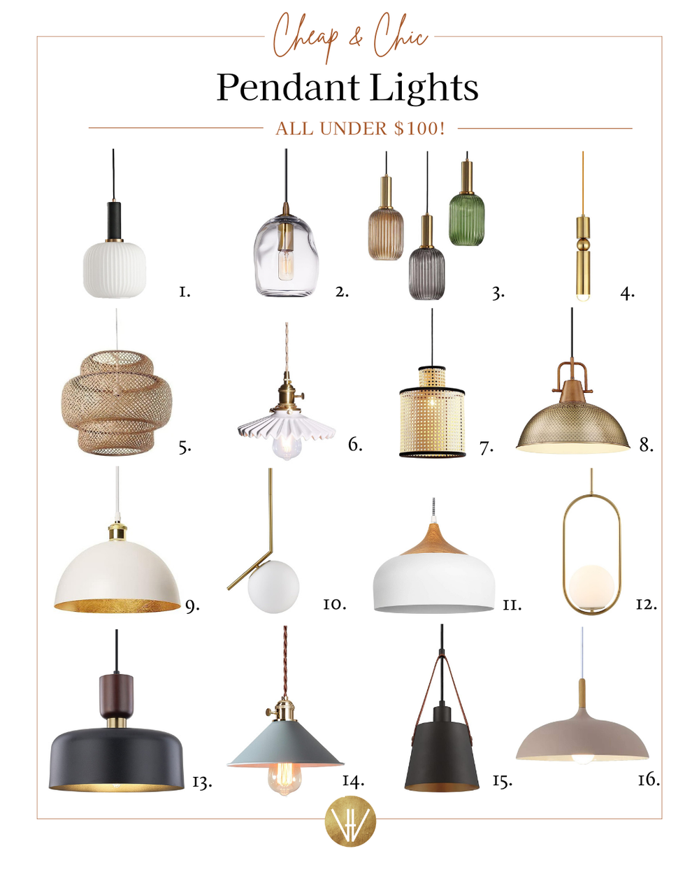 Vacation Rental Lighting Ideas - Cheap and Chic Pendants, Chandeliers ...