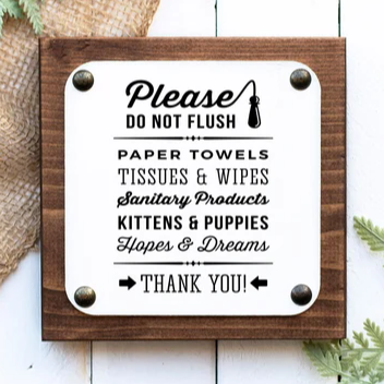 Vacation Rental Signs That Don't Suck — Wildheart Design