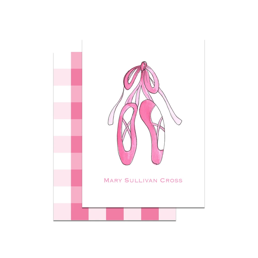 Pink Ballet Shoes Drawing