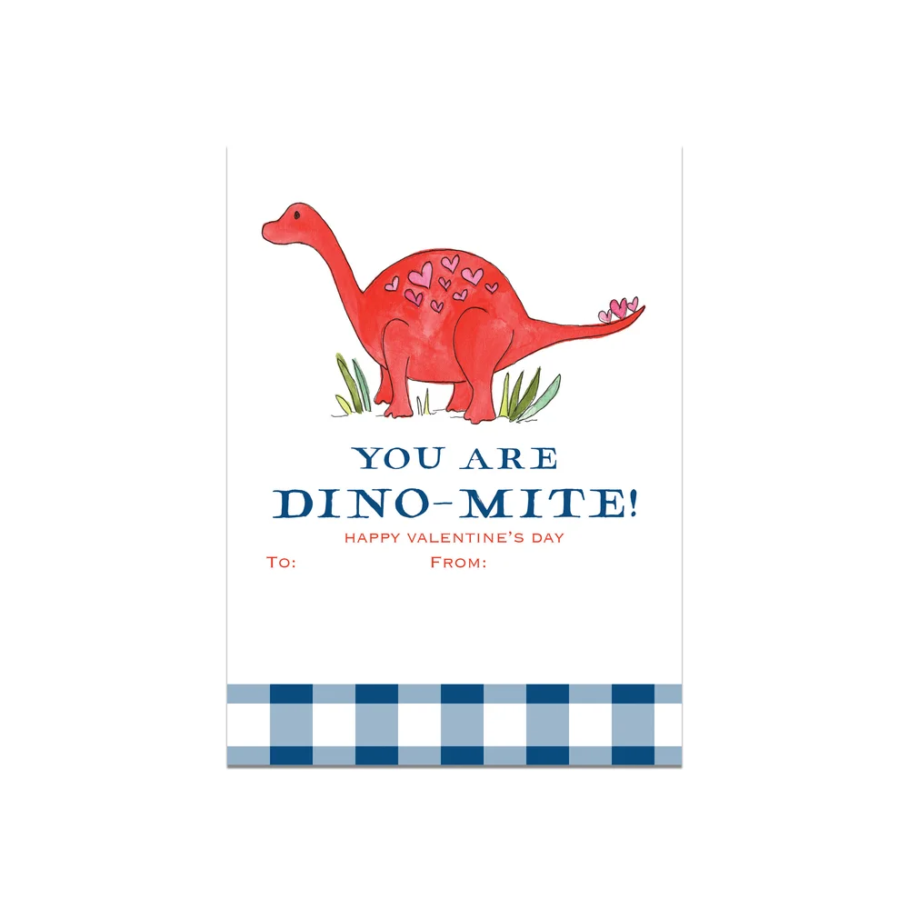 Dinosaur Valentines