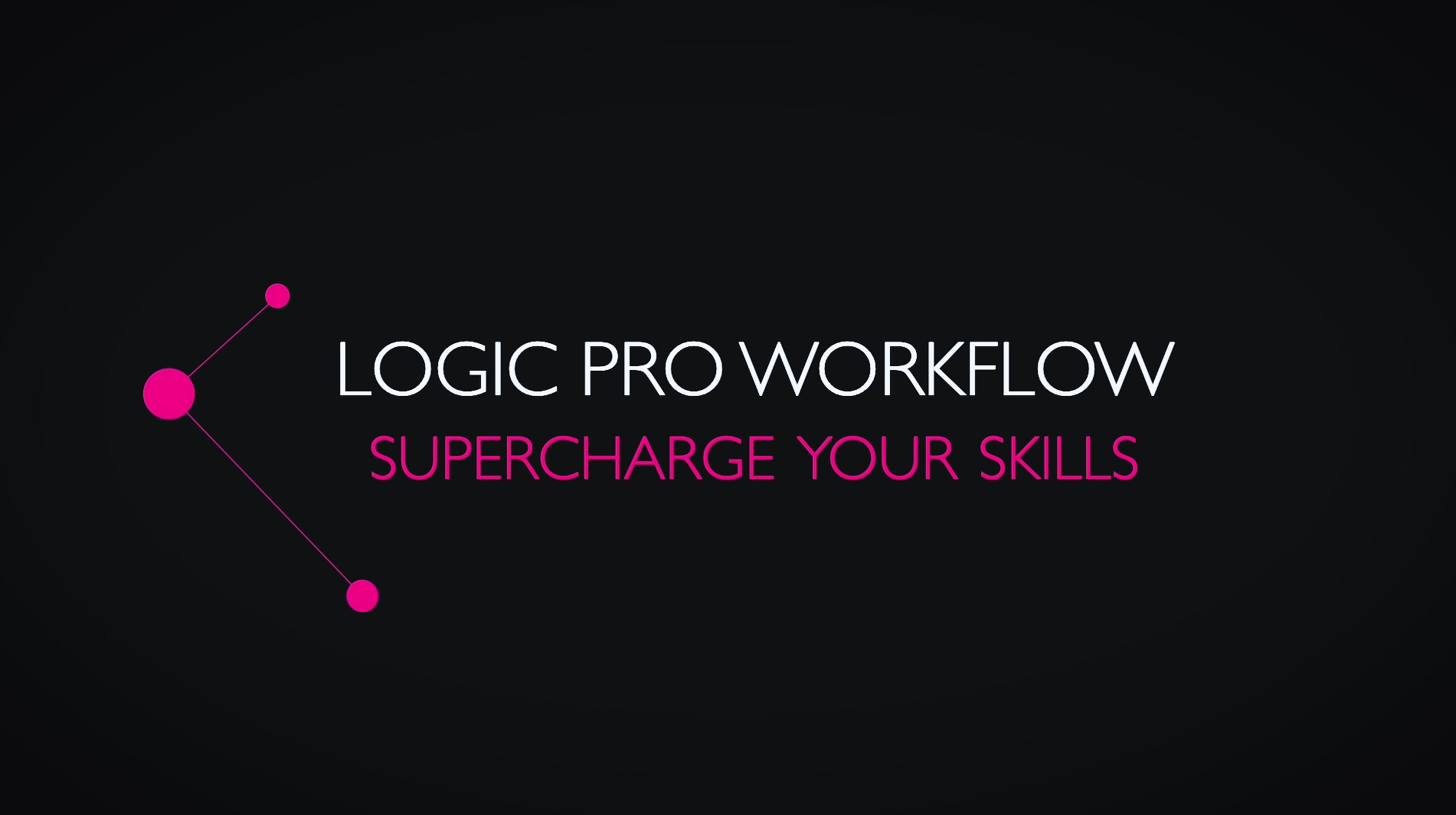 Logic Pro Workflow — Neil Spencer Bruce