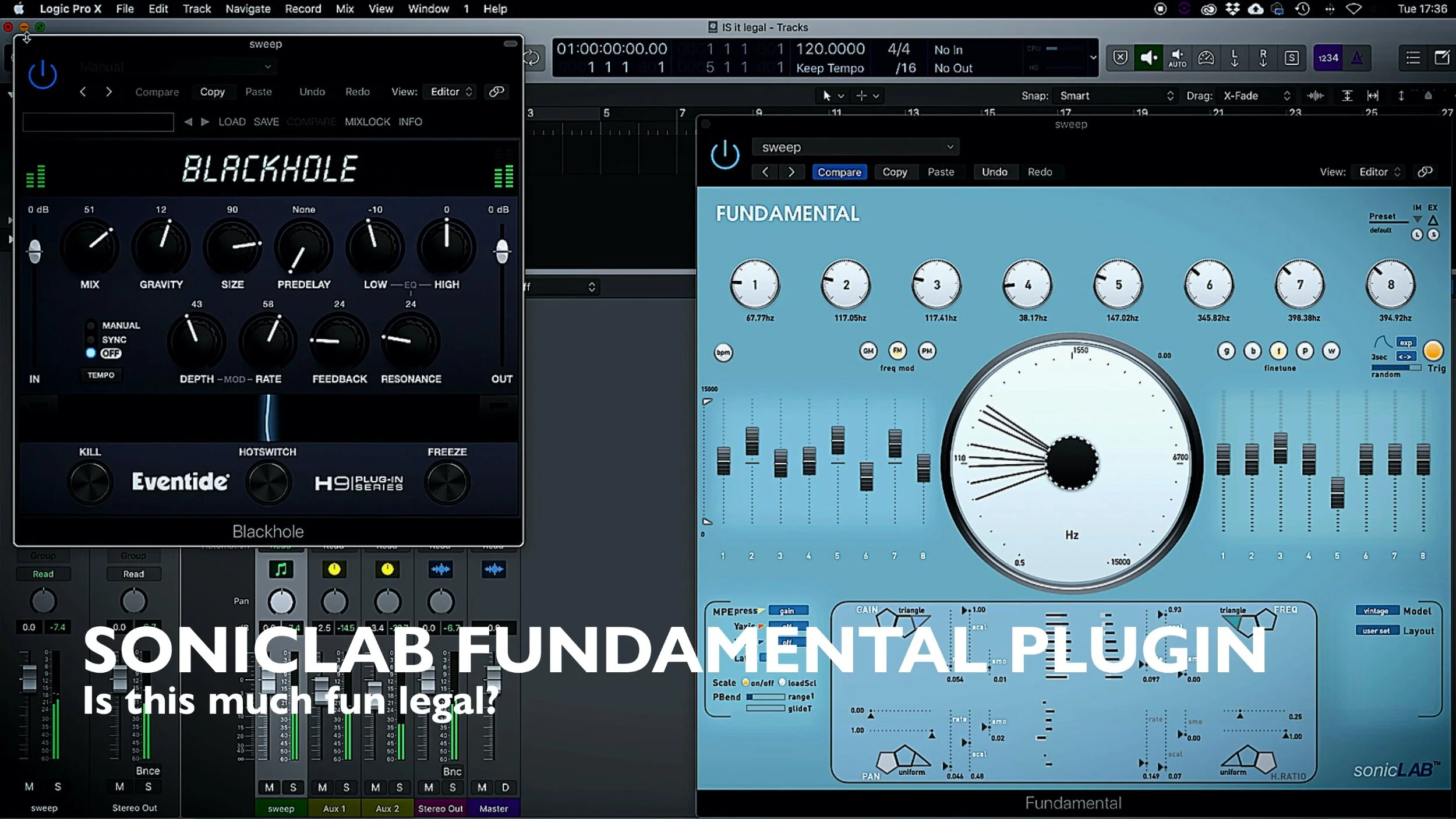 SonicLab Fundamental Plugin // Is this much fun actually legal? (1st ...