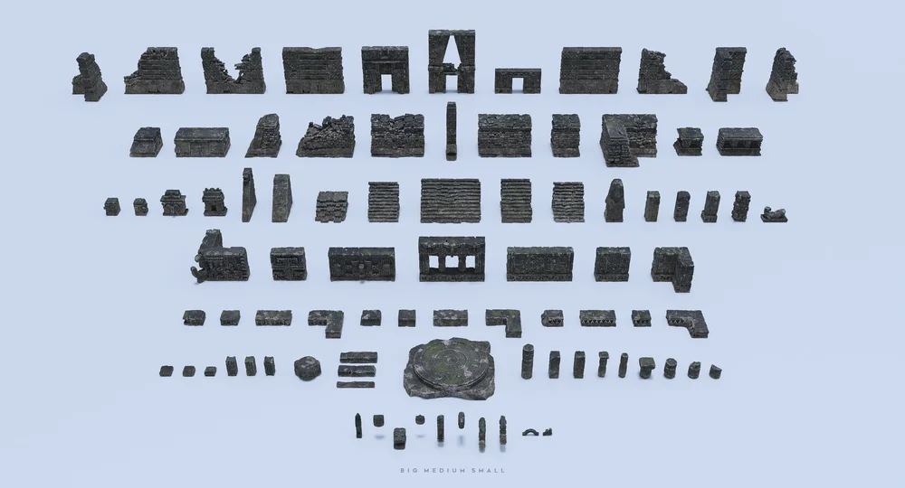 LOST CITY — BIG/MEDIUM/SMALL