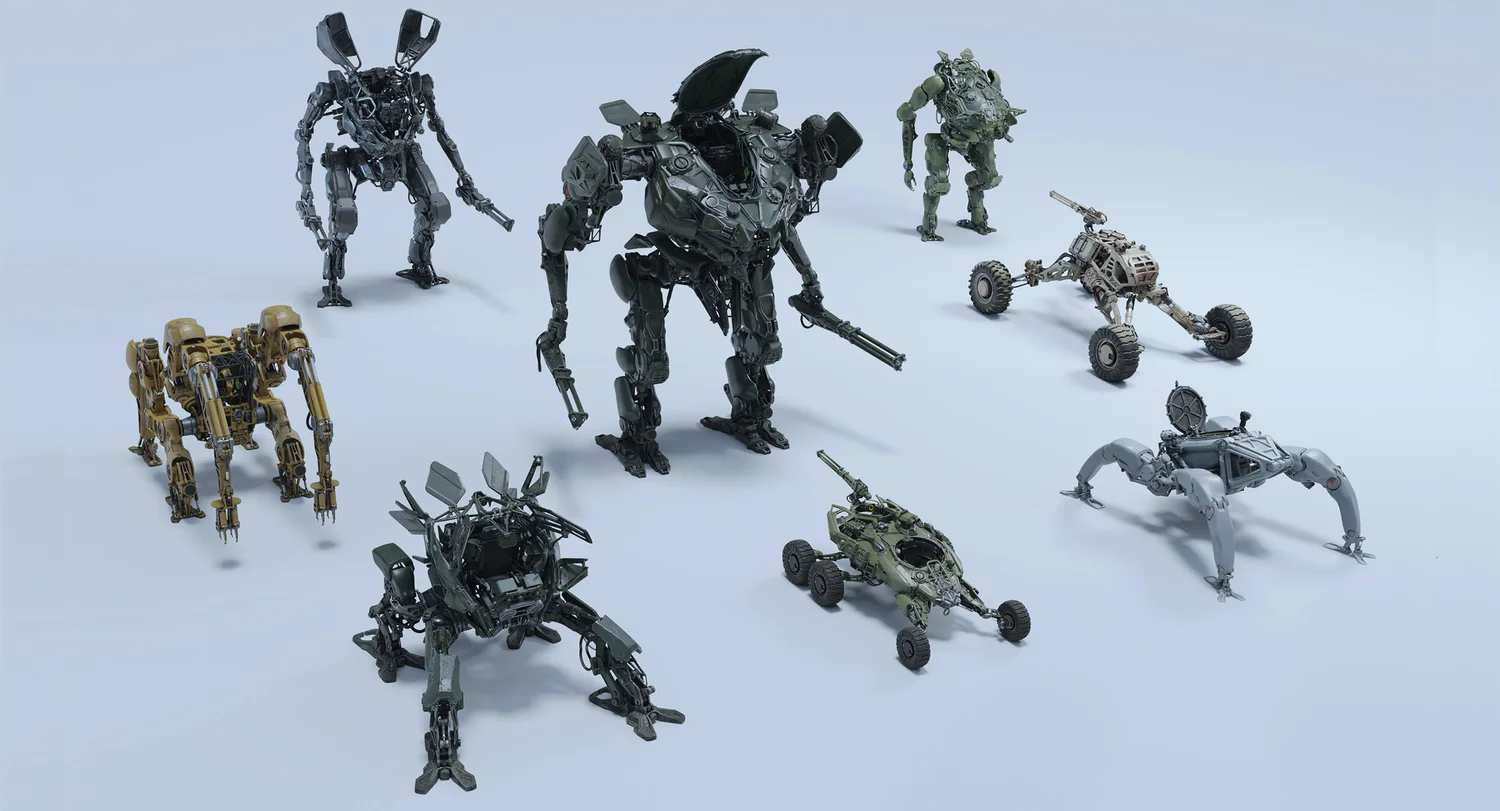 MECH SQUAD — BIG/MEDIUM/SMALL