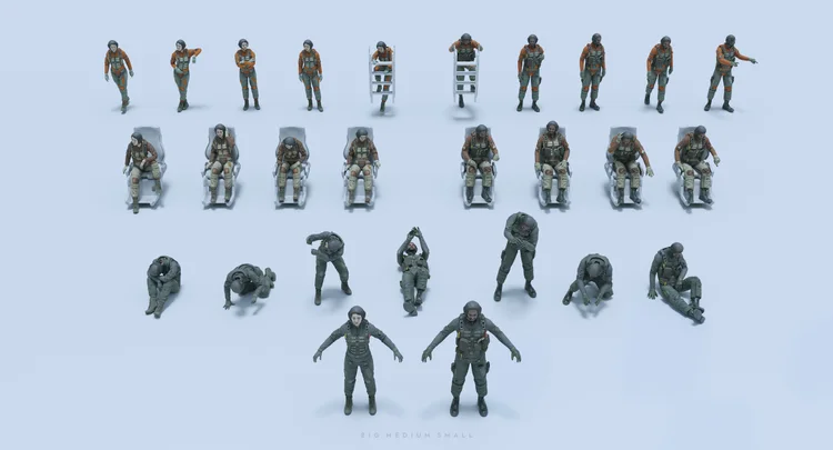 MECH SQUAD — BIG/MEDIUM/SMALL