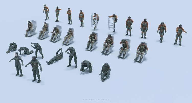 MECH SQUAD — BIG/MEDIUM/SMALL