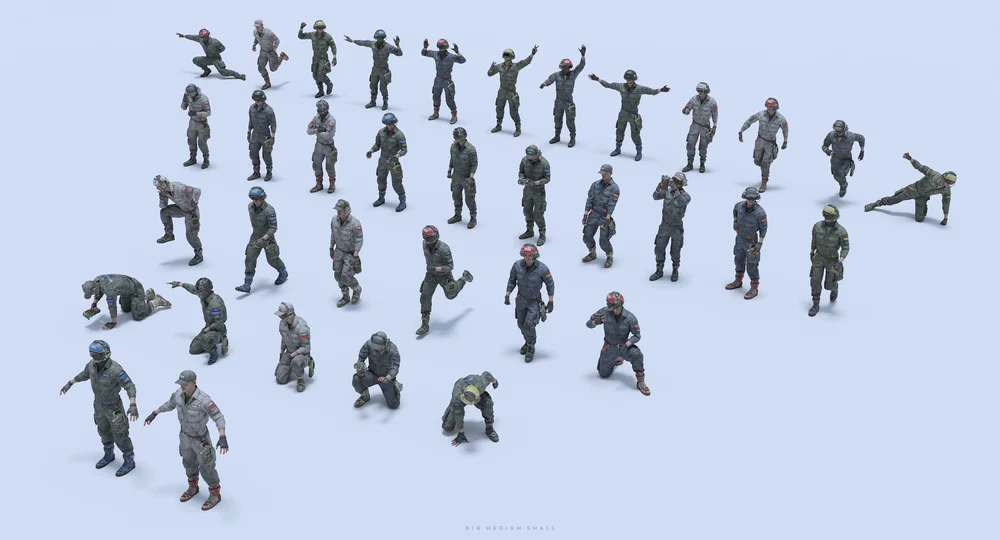 Modelshop Greebles — BIG/MEDIUM/SMALL