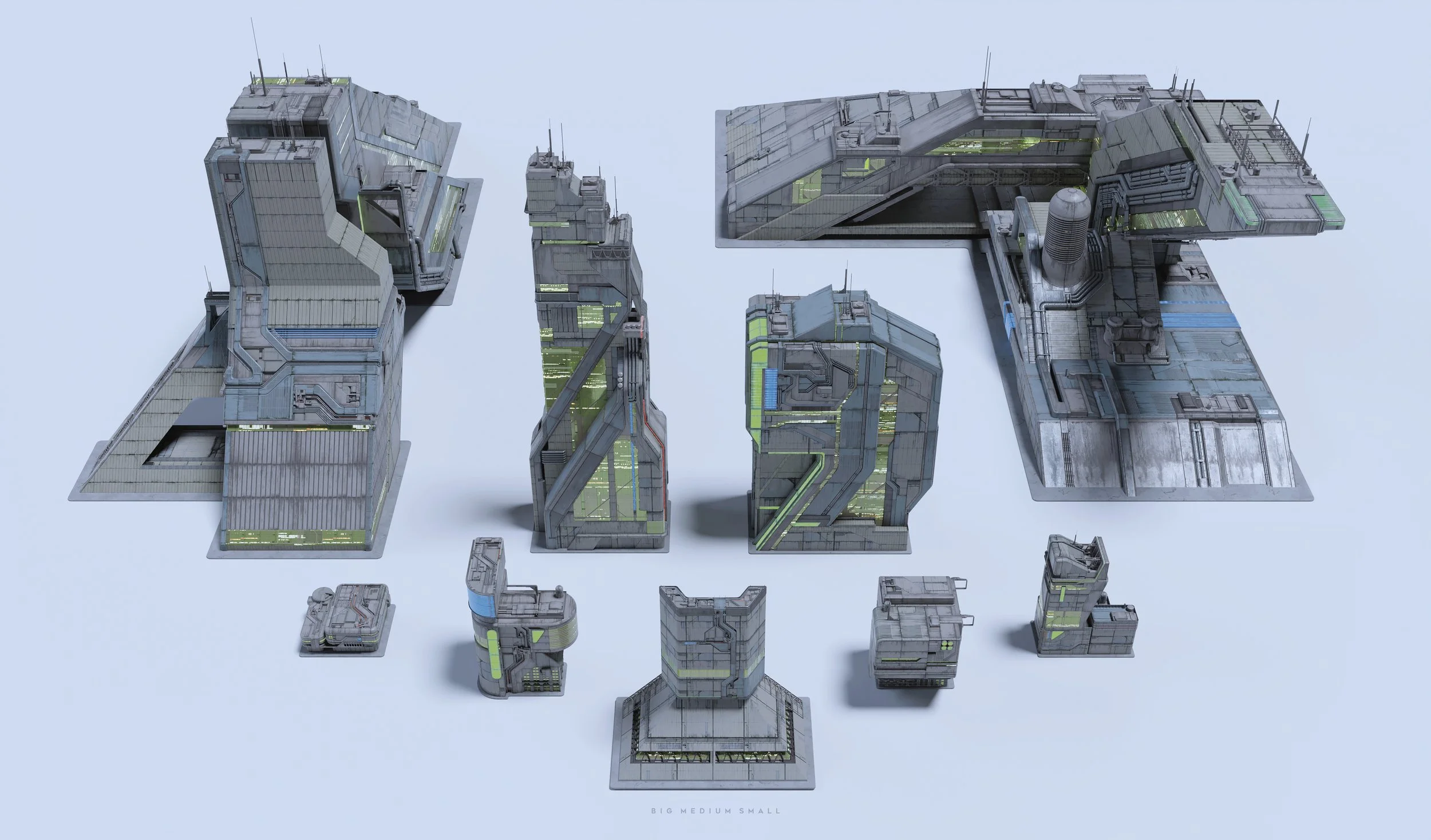 CYBERPUNK — BIG/MEDIUM/SMALL