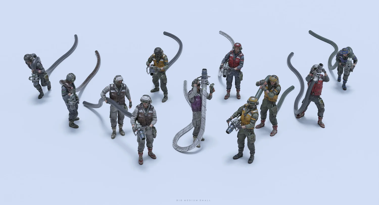 Modelshop Greebles — BIG/MEDIUM/SMALL