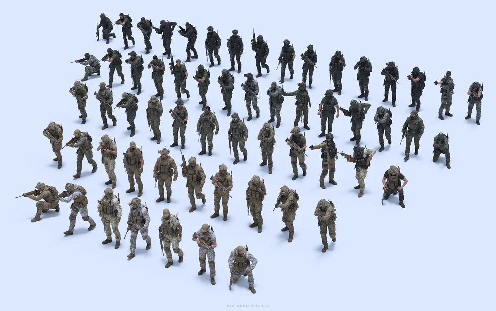 SPECIAL OPS — BIG/MEDIUM/SMALL