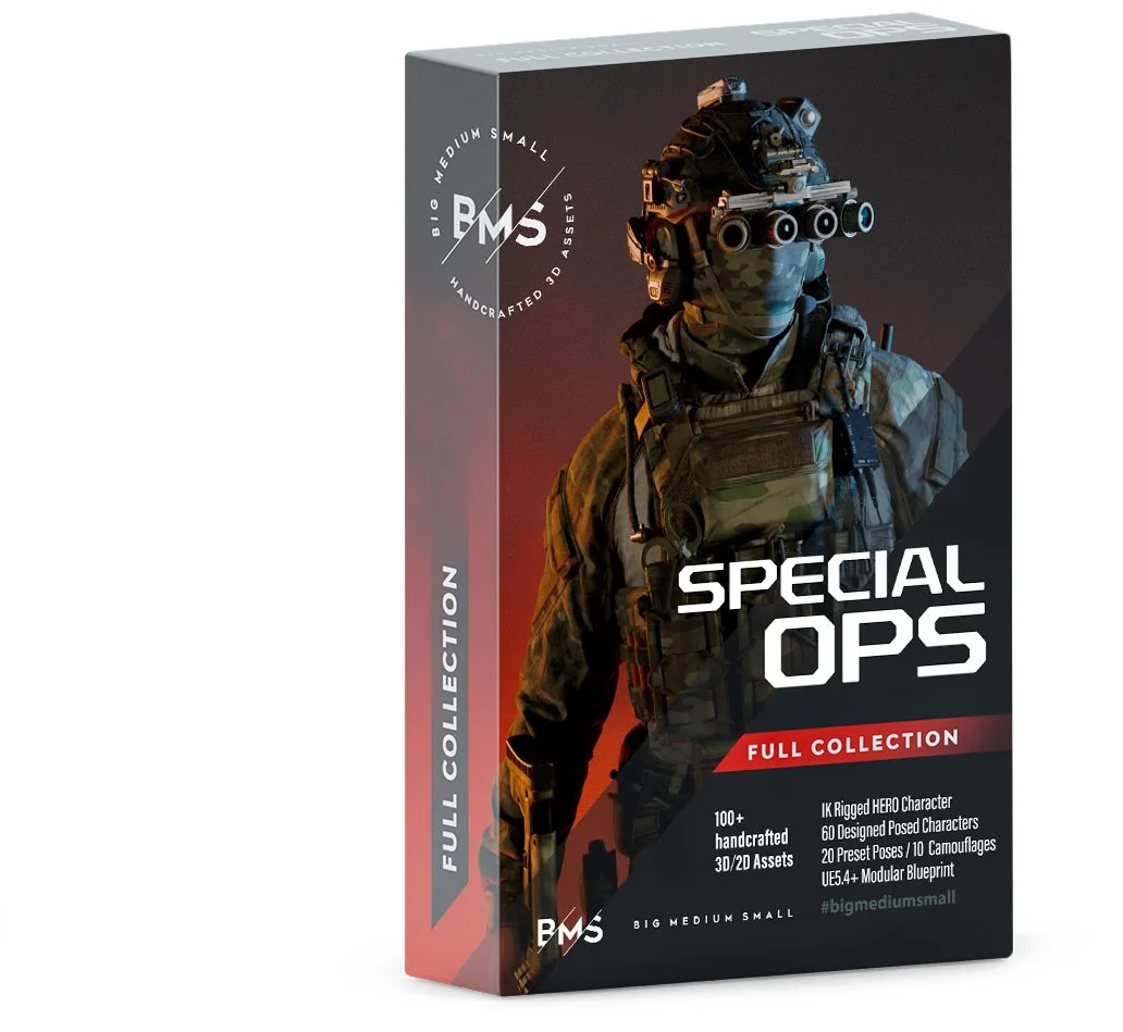 SPECIAL OPS — BIG/MEDIUM/SMALL