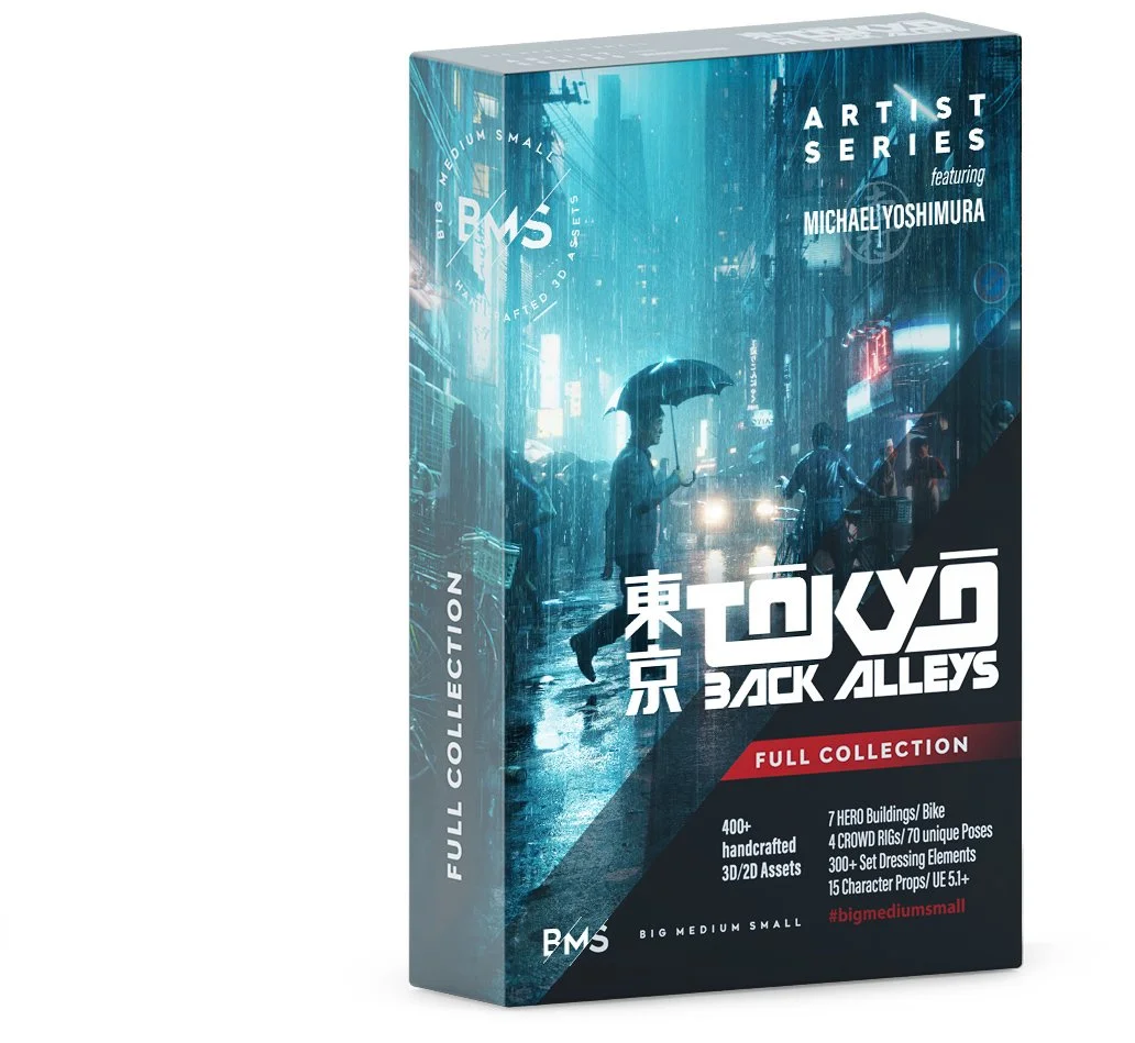 TOKYO BACK ALLEYS — BIG/MEDIUM/SMALL