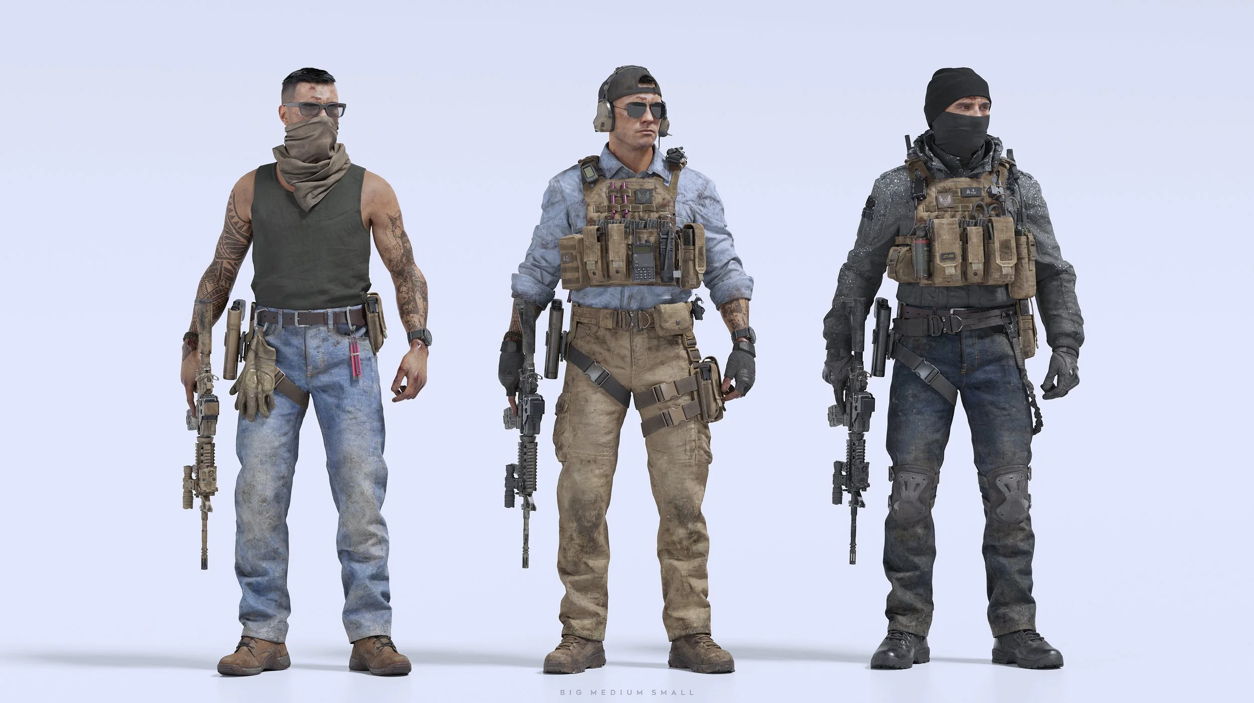 SHADOW UNIT — BIG/MEDIUM/SMALL