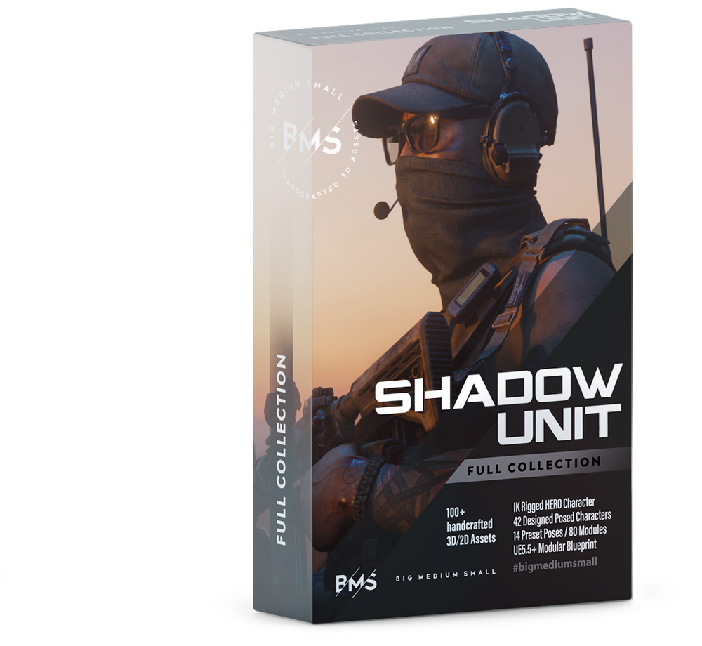 SHADOW UNIT — BIG/MEDIUM/SMALL