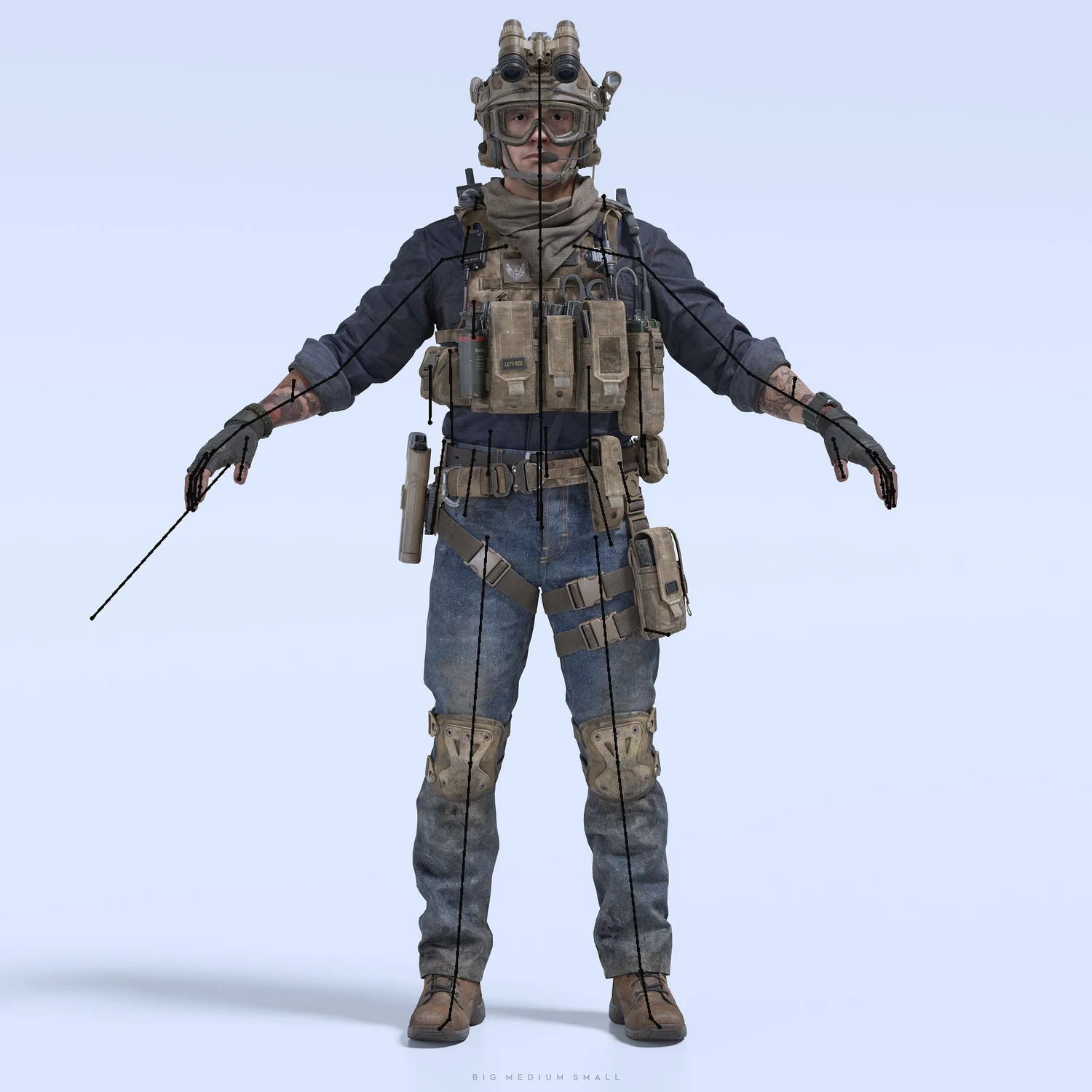 SHADOW UNIT — BIG/MEDIUM/SMALL