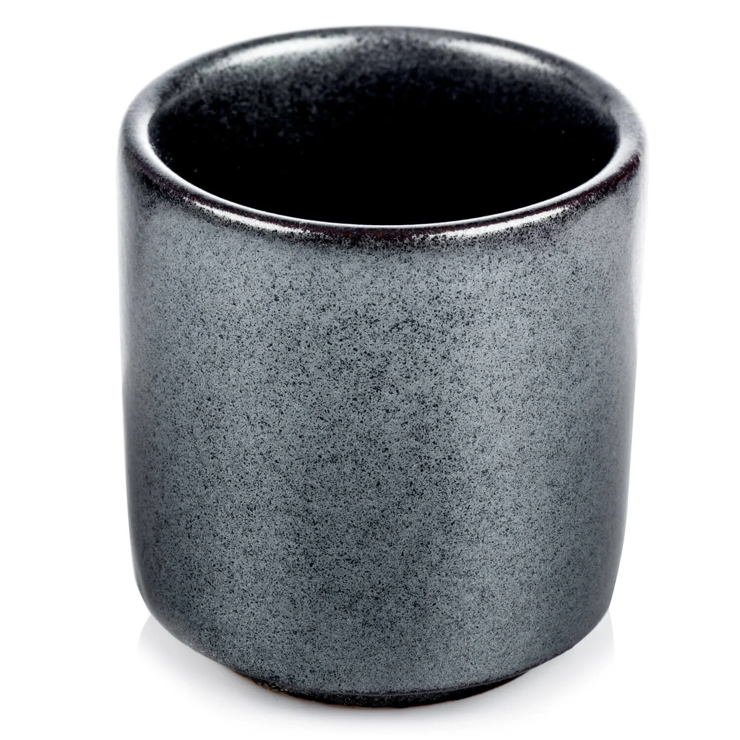 Mini Japanese Sake Cup Charcoal Grey - Buy from London Sake UK