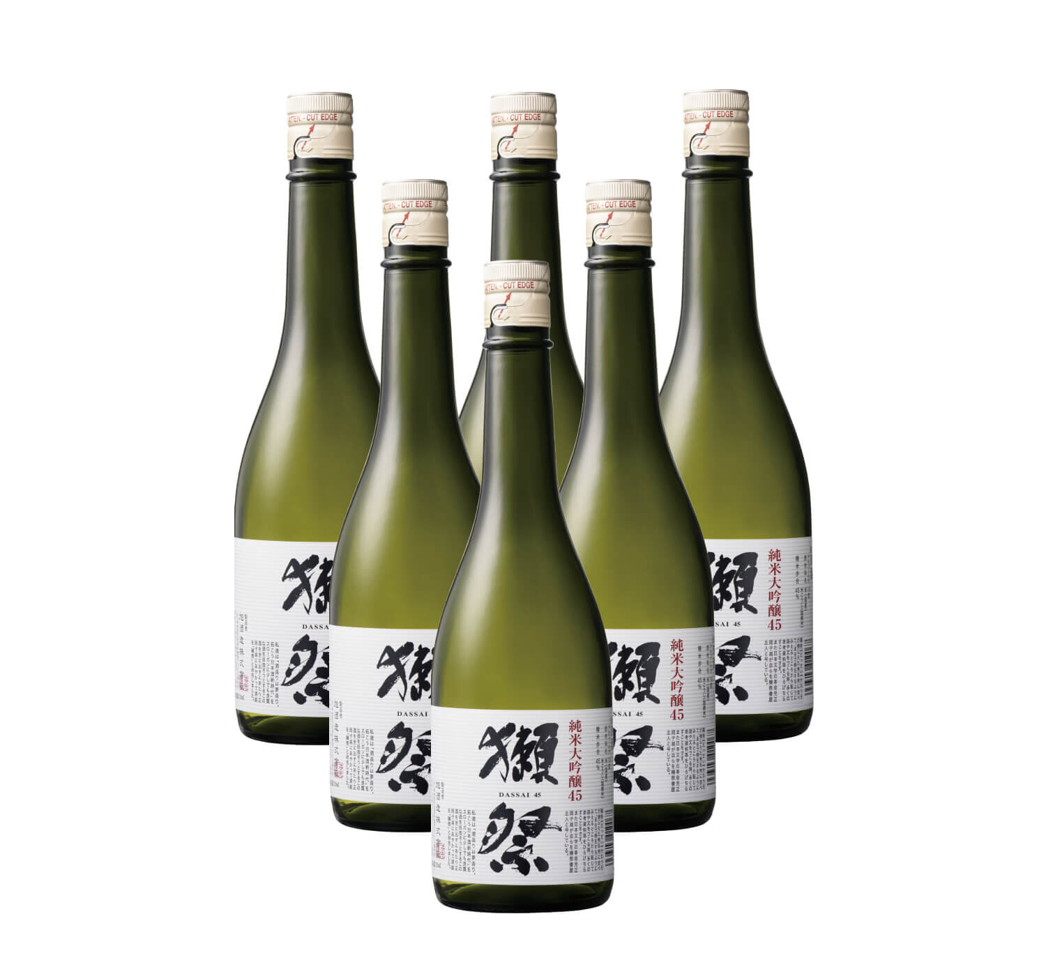 6 Pack Dassai 45 Junmai Daiginjo 720ml - Buy from London Sake UK