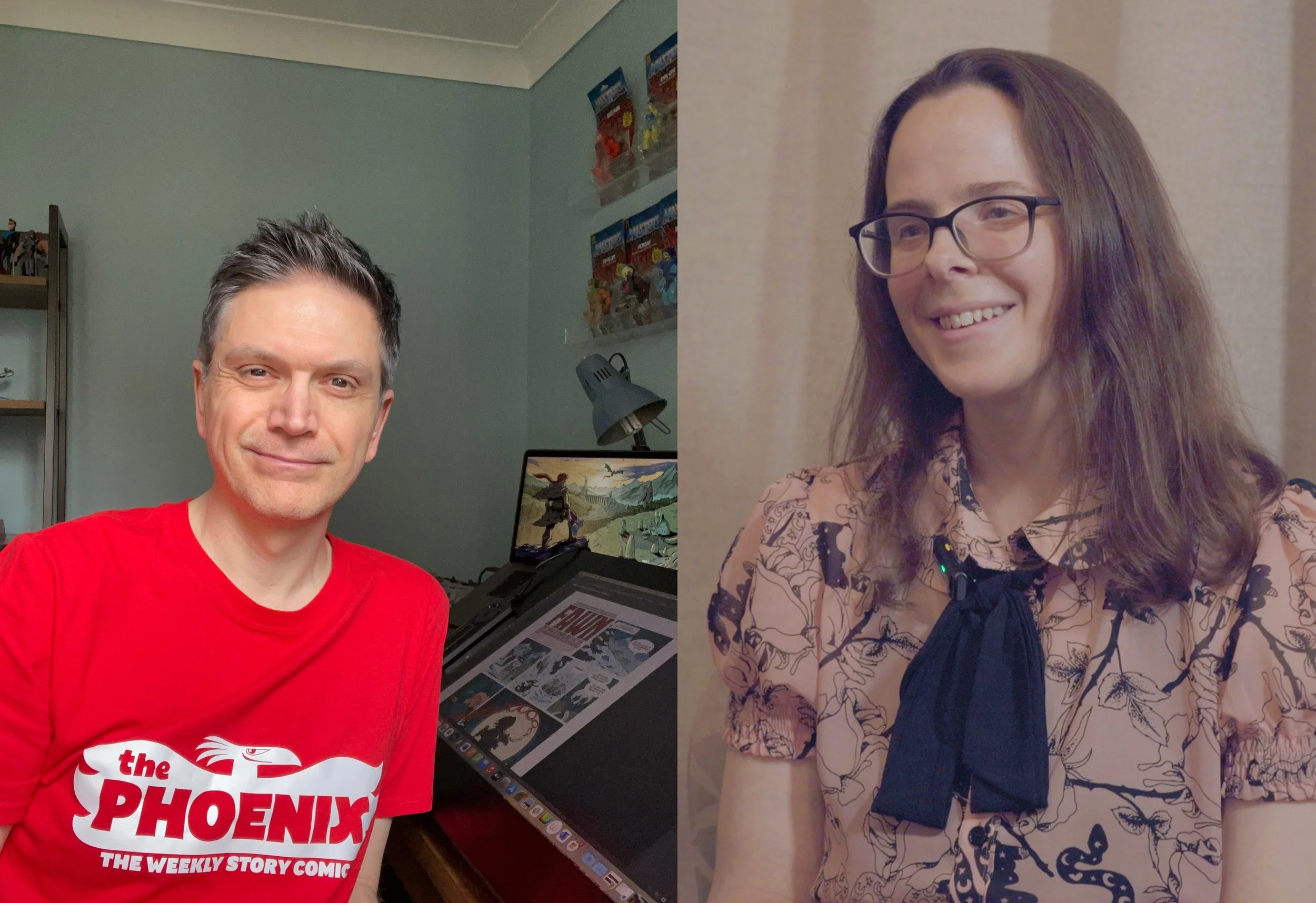 The Phoenix Comic Presents: Robert Deas & Sam Davies Signing — Thought ...