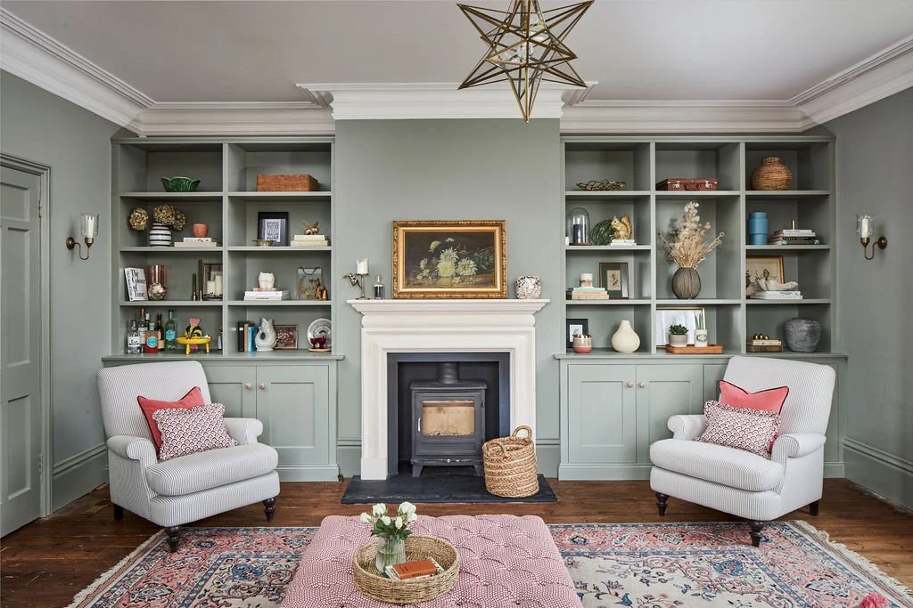Crown House: The Drawing Room — WILLOW & BERT INTERIORS