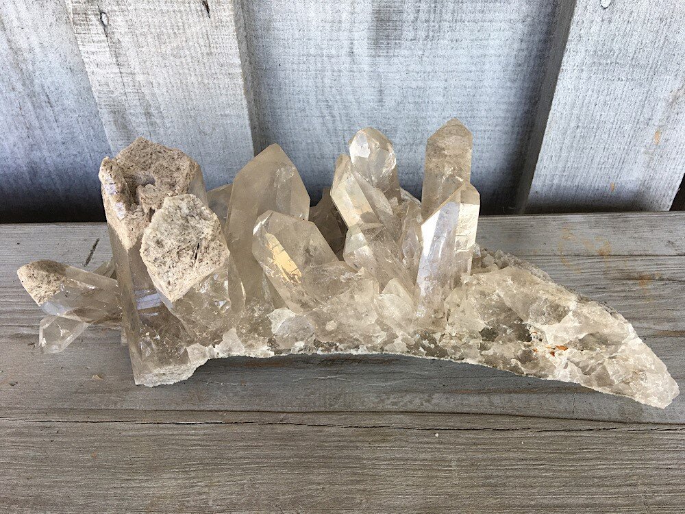 Natural Quartz Crystal Cluster