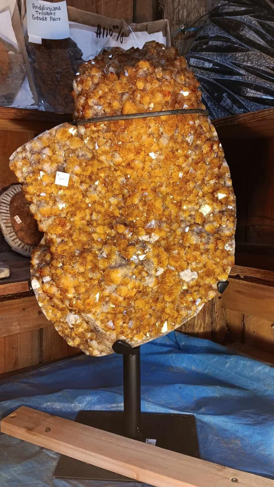 Wegner Quartz Crystal Mines - Amethyst & Citrine Display Specimens