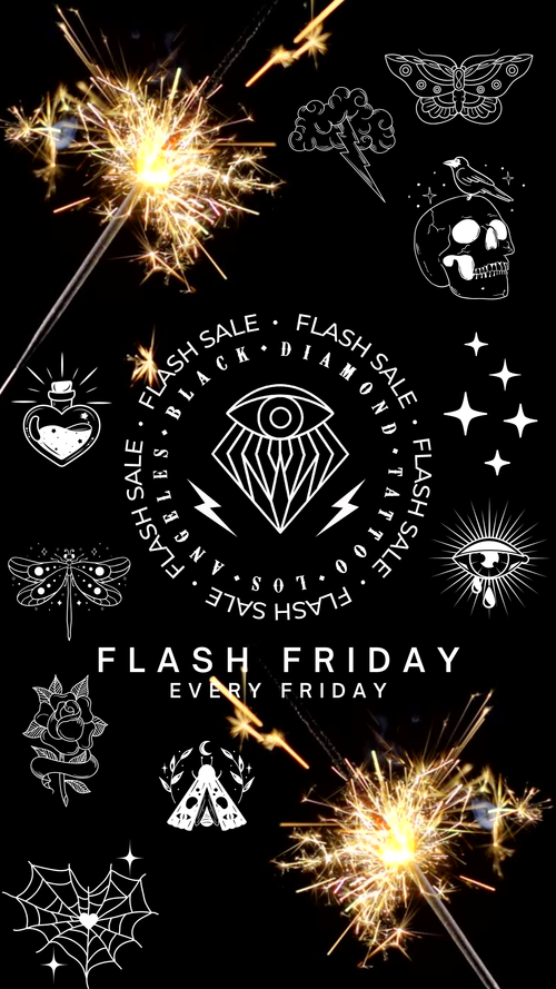 Flash Friday's — Black Diamond Tattoo