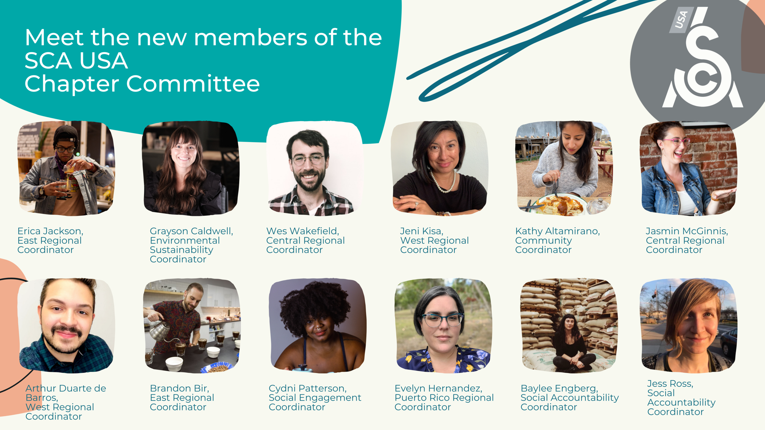 Meet the New Members of the SCA USA Chapter Committee — SCA USA Chapter