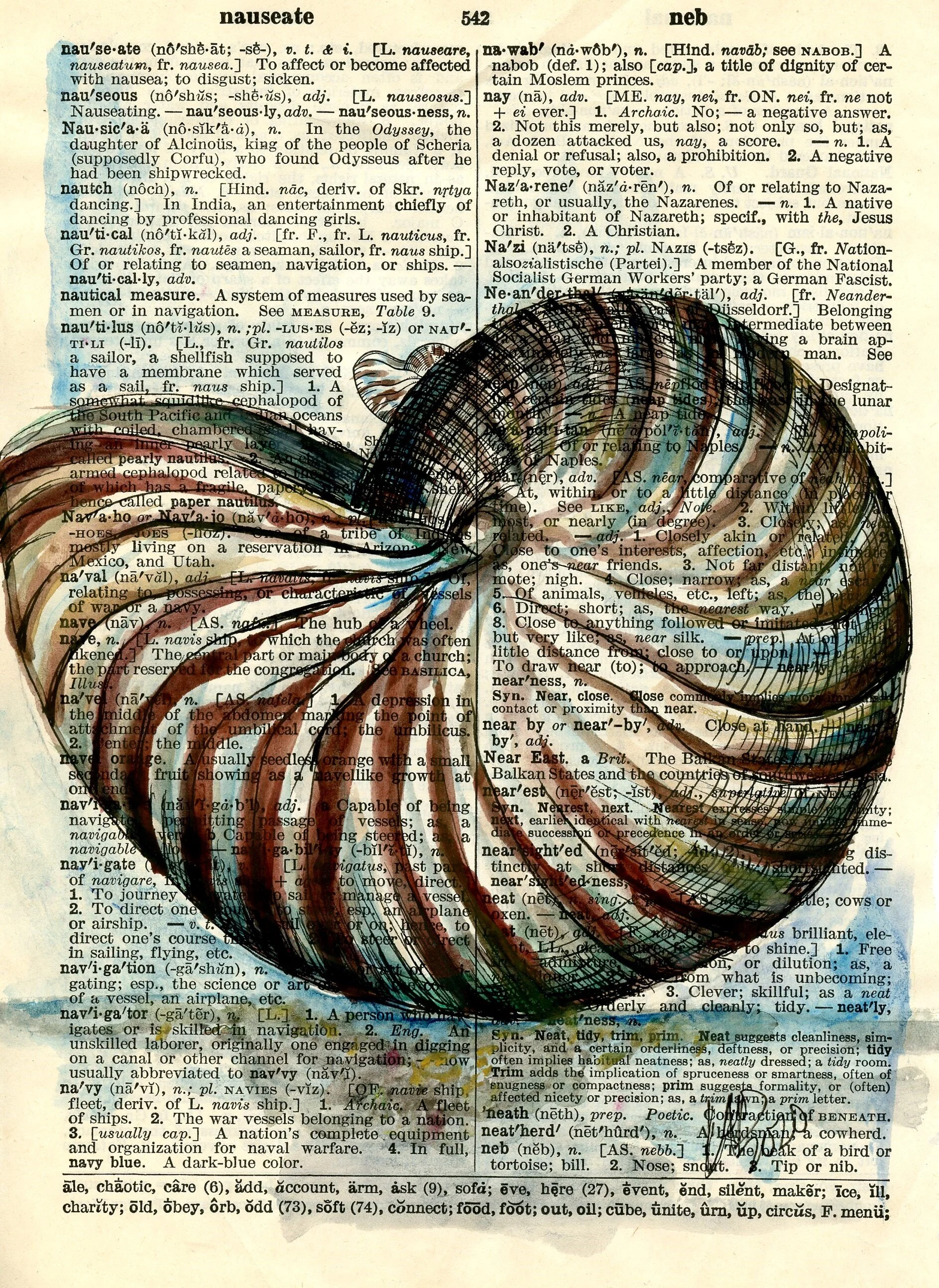 New Series: Dictionary Pages — Lauri Daughtry