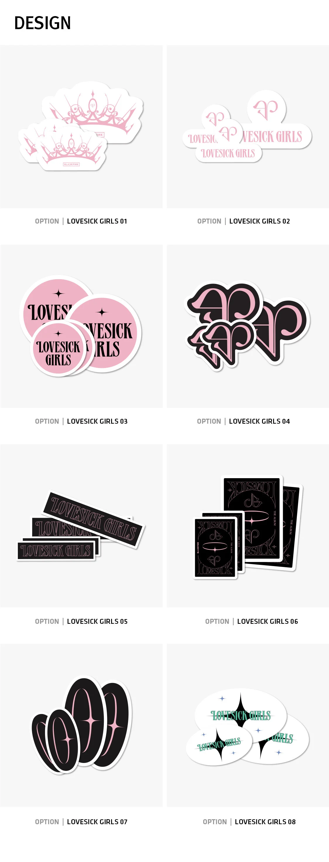 BLACKPINK The Album Sticker — Dumber Studios
