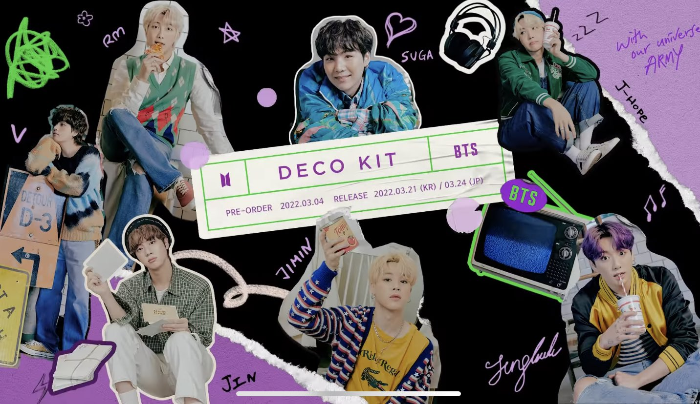 BTS Deco Kit — Dumber Studios