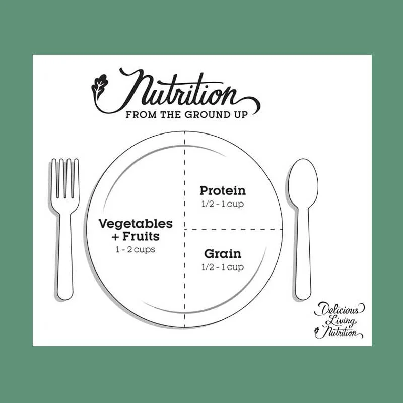 Printable Nutrition Plate