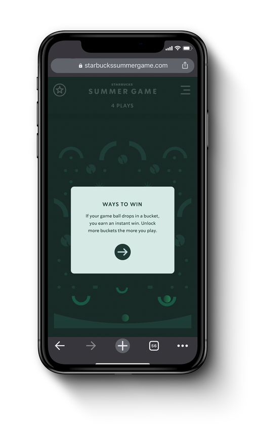 Starbucks Summer Game — suzie reecer