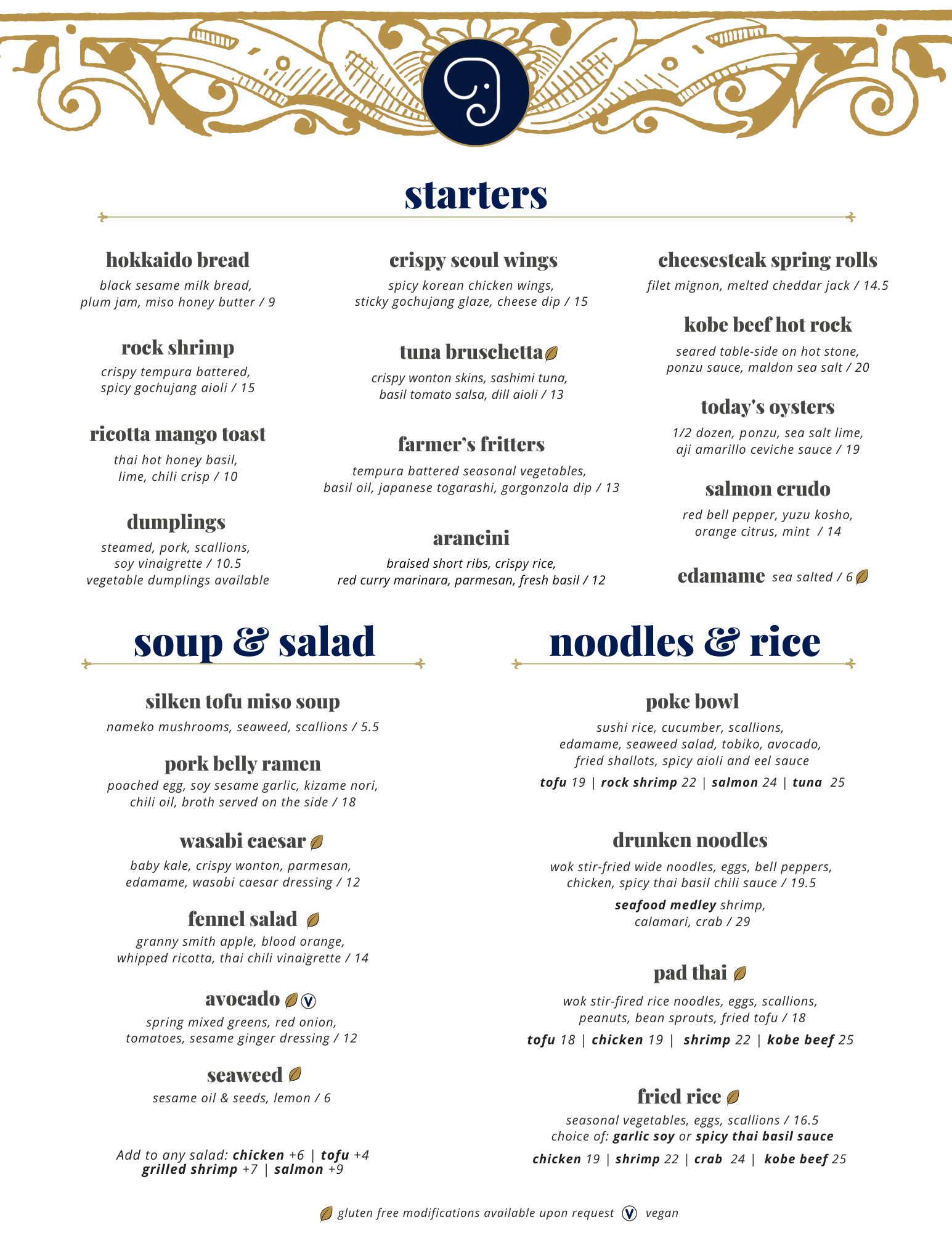 Dinner — The Blue Elephant