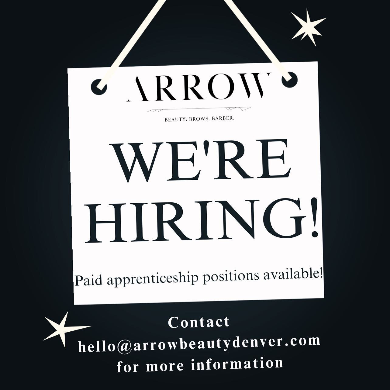 Arrow Beauty. Brows. Barber. Denver, CO