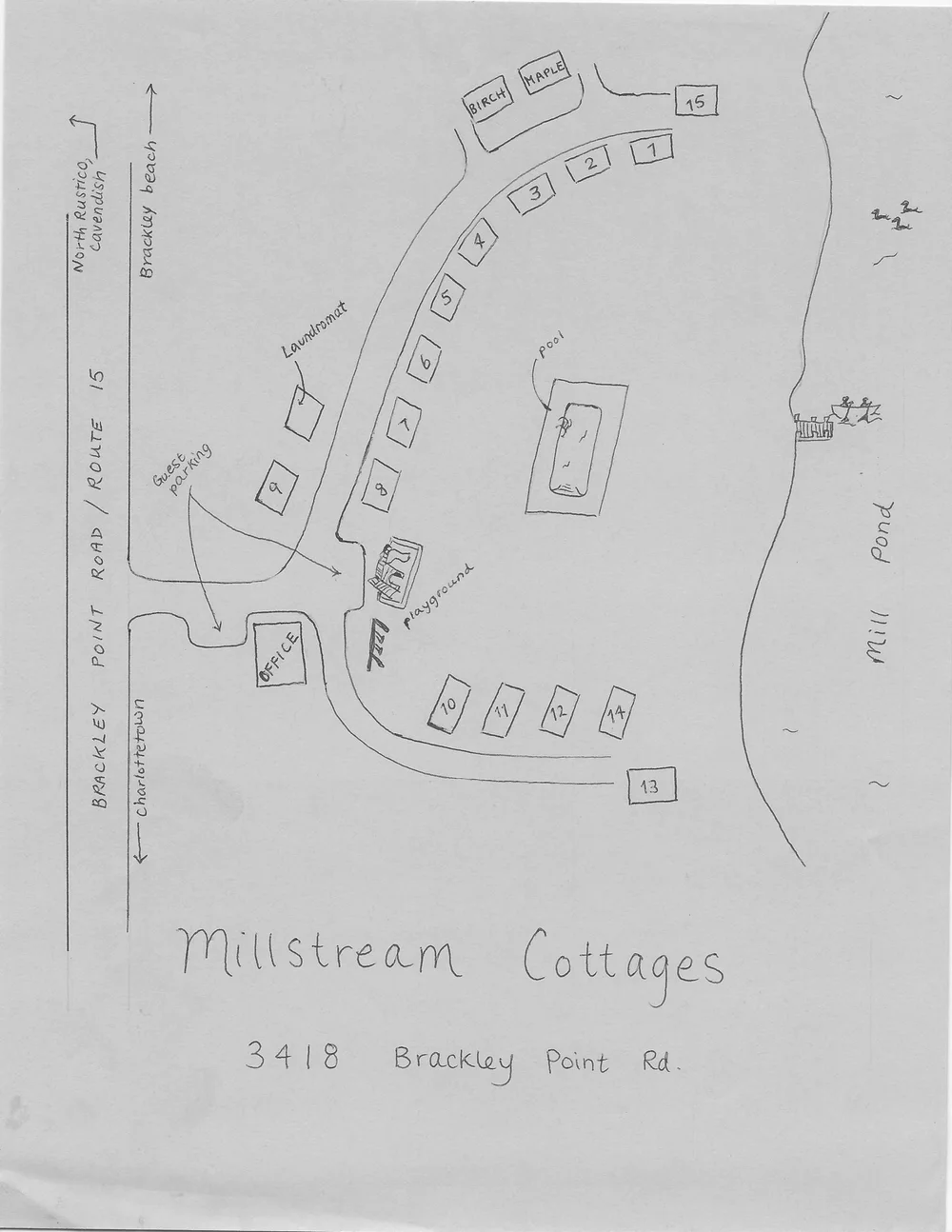 Millstream Cottages, Prince Edward Island, Brackley Beach cottage ...